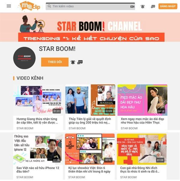 Biết hết chuyện của ‘Sao’ với kênh Star Boom! trên dịch vụ MeClip ...